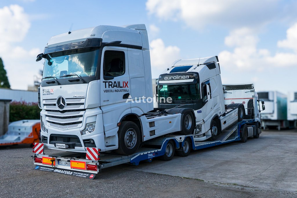 Nova Trailix Semirimorchio Carrellone Trasporto Trattori 2 Assi poluprikolica autotransportera