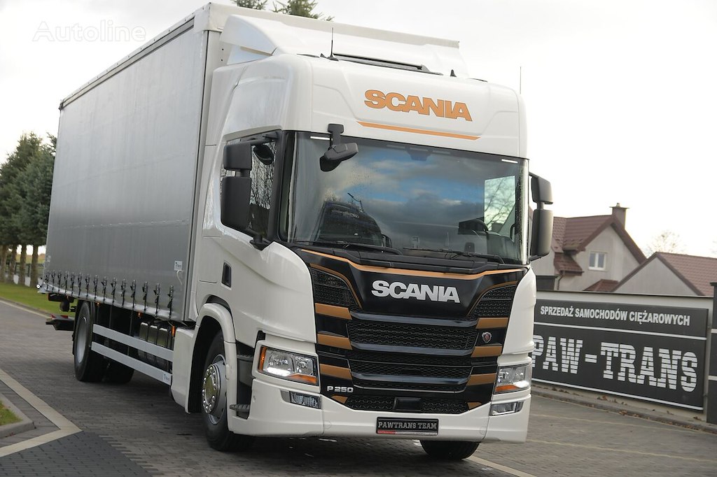 Scania P250 kamion sa klizna zavesa cerada