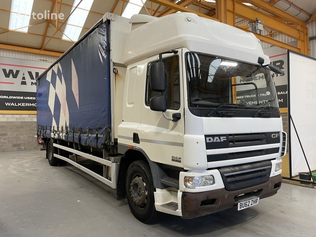 DAF CF65 SPACE CAB EURO 5, 4X2, 18 TONNE CURTAINSIDER – 2012 – BU62 kamion sa klizna zavesa cerada