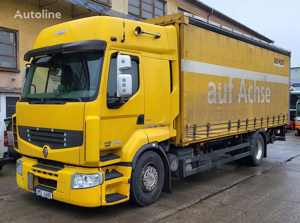 Renault Premium 450 4x2 kamion sa klizna zavesa cerada