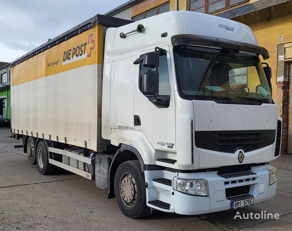 Renault Premium 450 kamion sa klizna zavesa cerada