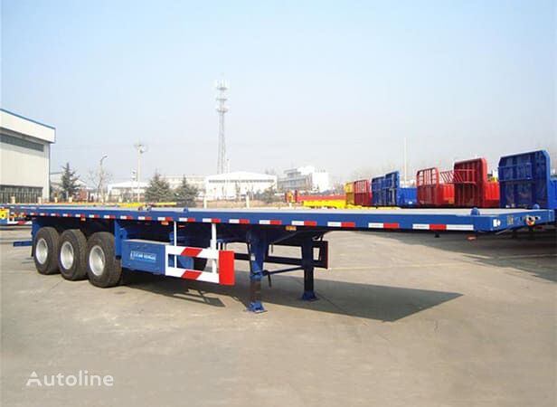 Nova Titan Semi Flat Bed Trailer for Sale Near Me with Lower Price poluprikolica sa ravnom platformom