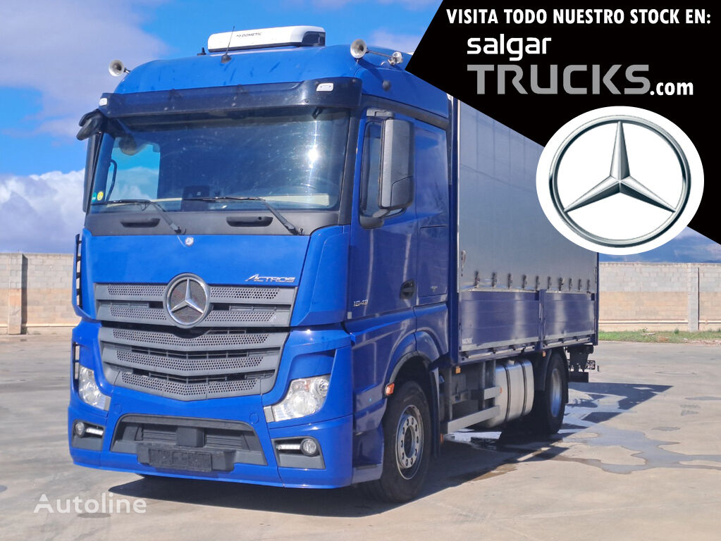 Mercedes-Benz ACTROS 1843LS kamion sa klizna zavesa cerada