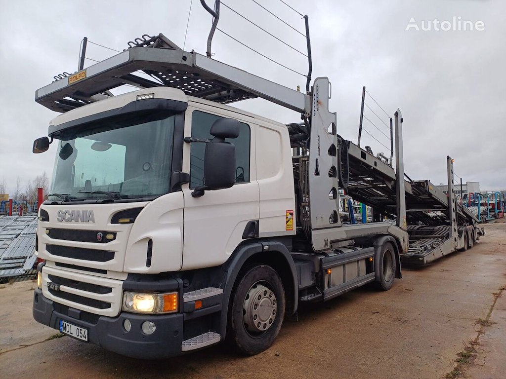 Scania autotransporter + prikolica autotransportera