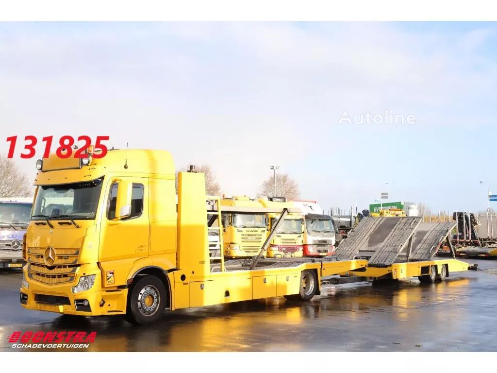 Mercedes-Benz Actros 1842 Tijhof 6-lader Alcoa Lucht autotransporter + prikolica autotransportera