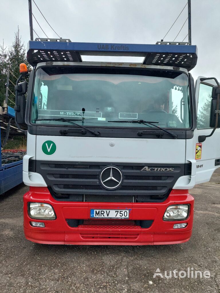 Mercedes-Benz Actros 1841 autotransporter + prikolica autotransportera