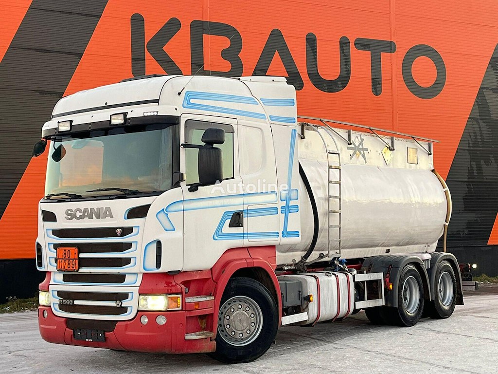 Scania R 560 6x2 ADR GLASSFIBERTANK autocisterna za gorivo