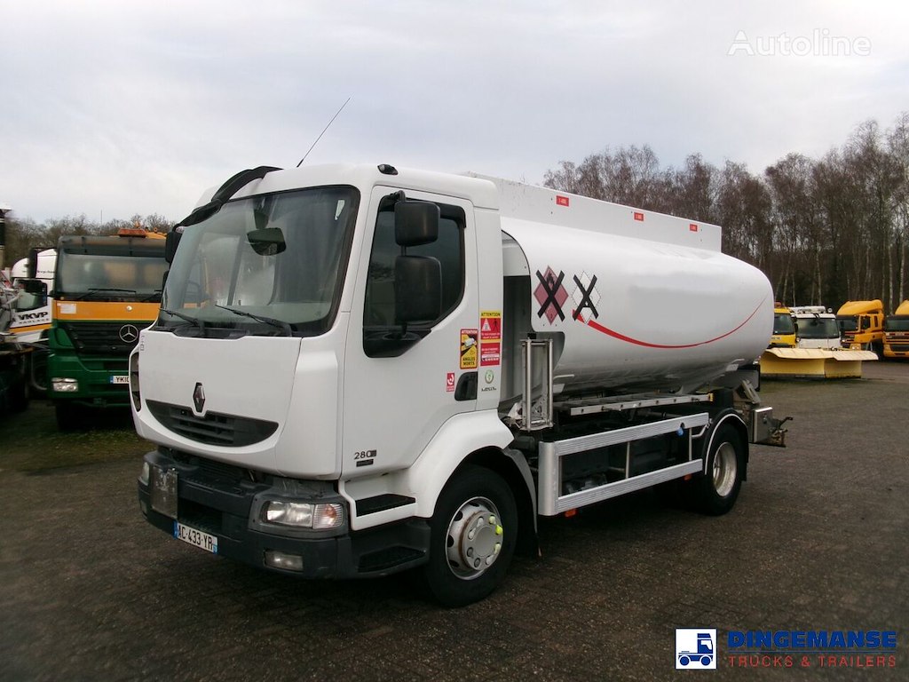 Renault Midlum 280 4x2 fuel tank 11.5 m3 / 3 comp / ADR 07/06/24 autocisterna za gorivo