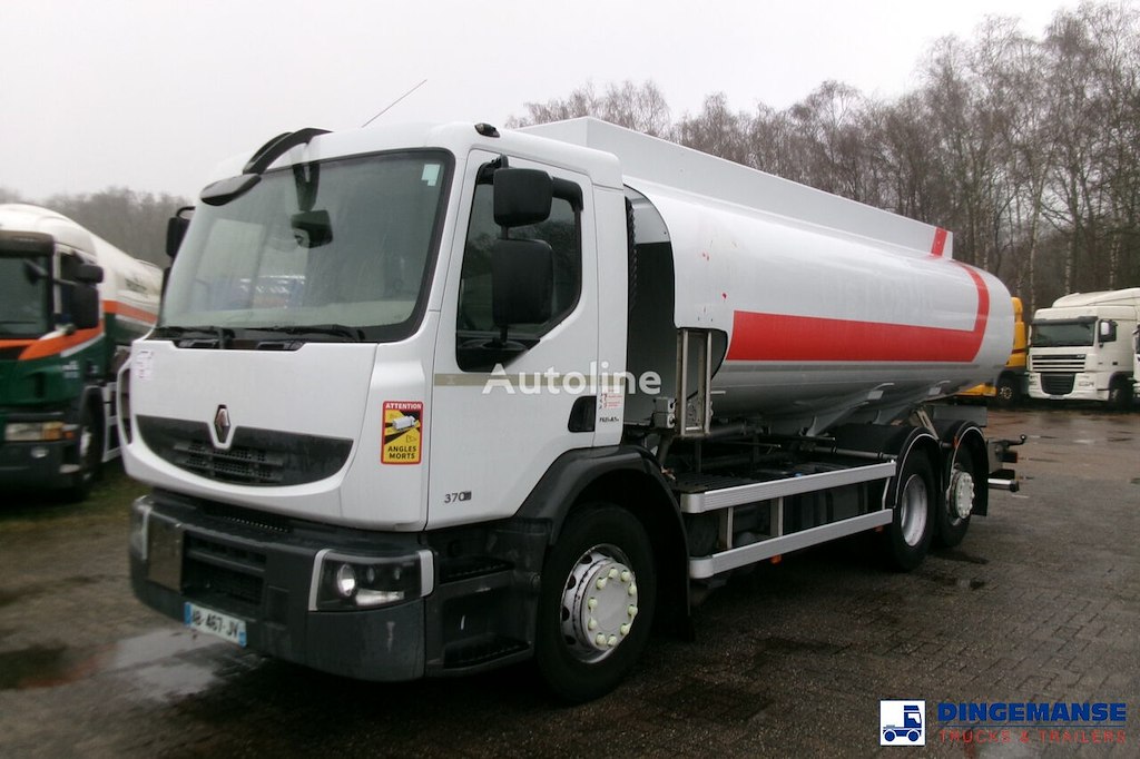 Renault Premium 370 dxi 6x2 fuel tank 18.5 m3 / 5 comp / ADR 31/08/24 autocisterna za gorivo