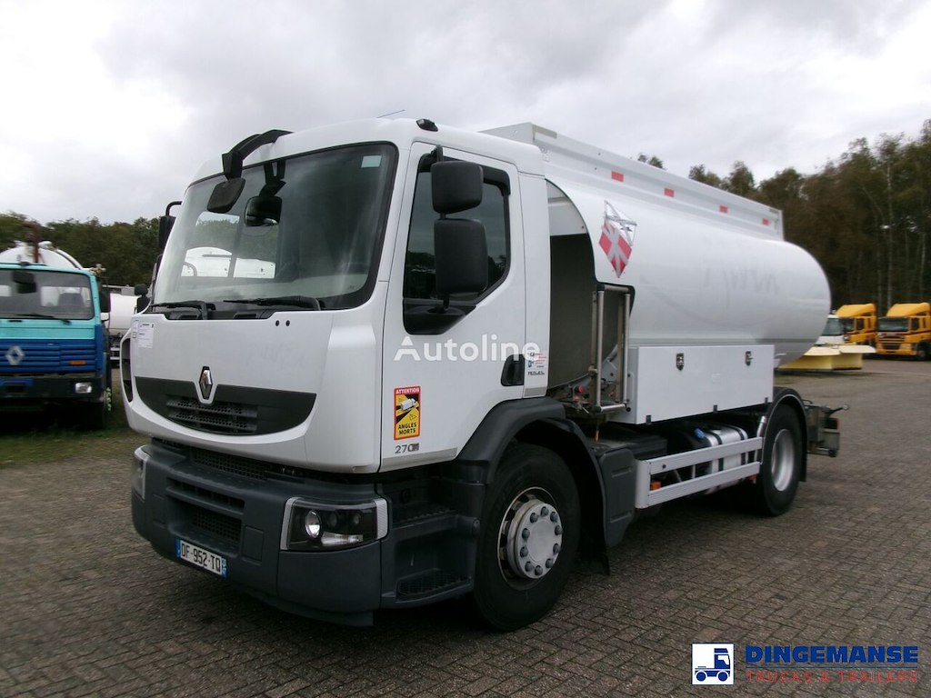 Renault Premium 260 4x2 fuel tank 13.8 m3 / 4 comp autocisterna za gorivo