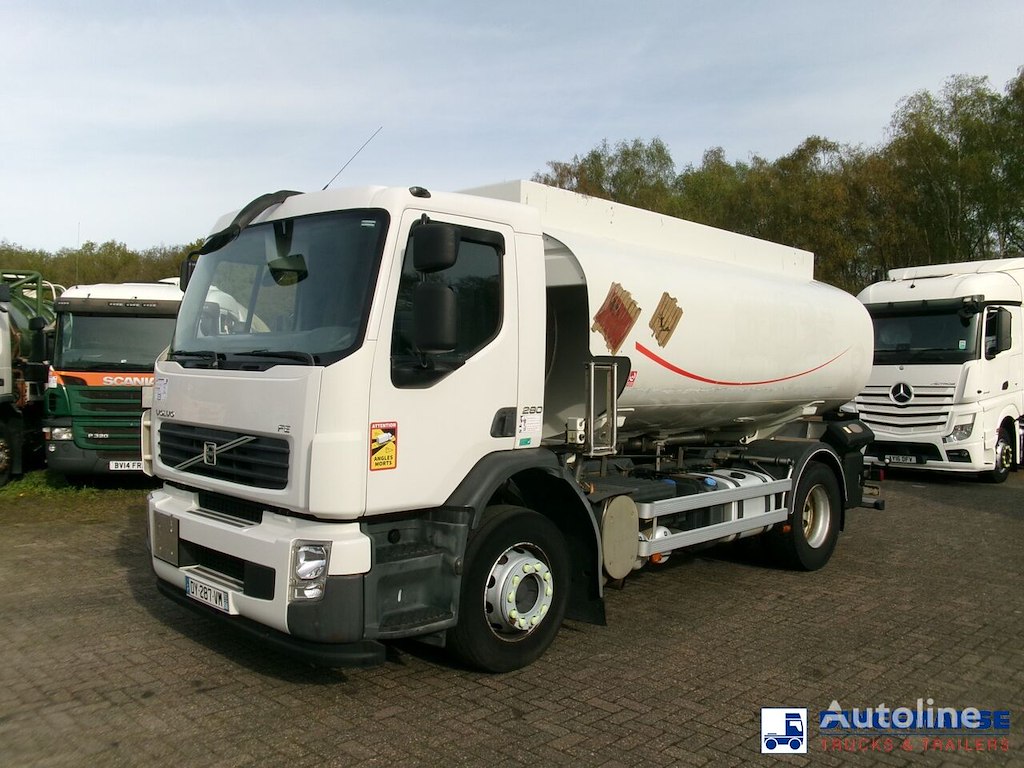 Volvo FE 280 4X2 fuel tank 13.6 m3 / 4 comp / ADR 07/07/24 autocisterna za gorivo