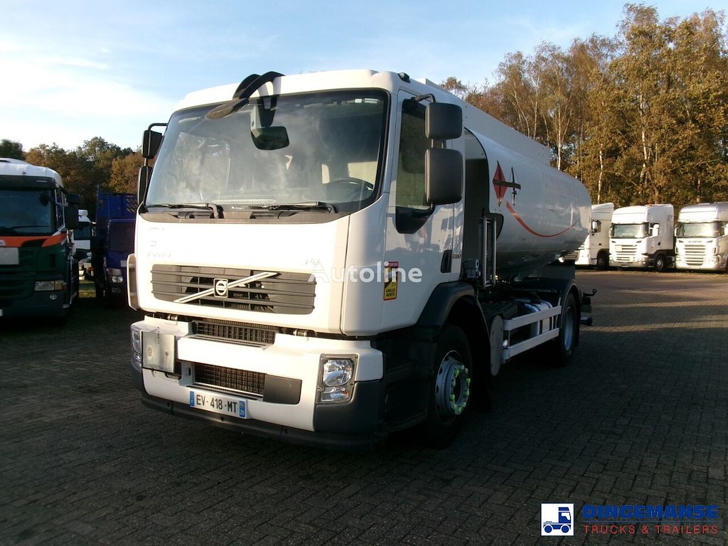 Volvo FE 280 4x2 fuel tank 13.3 m3 / 4 comp autocisterna za gorivo