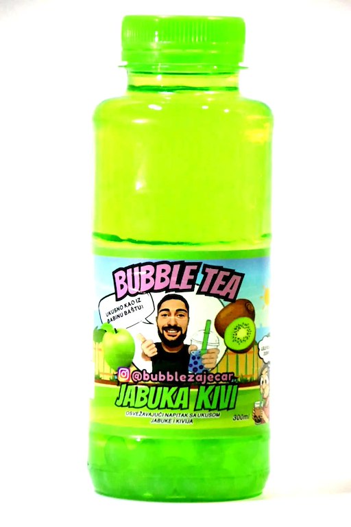 Bubble Tea Jabuka i kivi, 0.3l