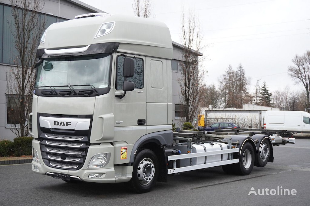 DAF XF 480 E6 6x2 BDF / standard / 2020 vozilo za prevoz kontejnera