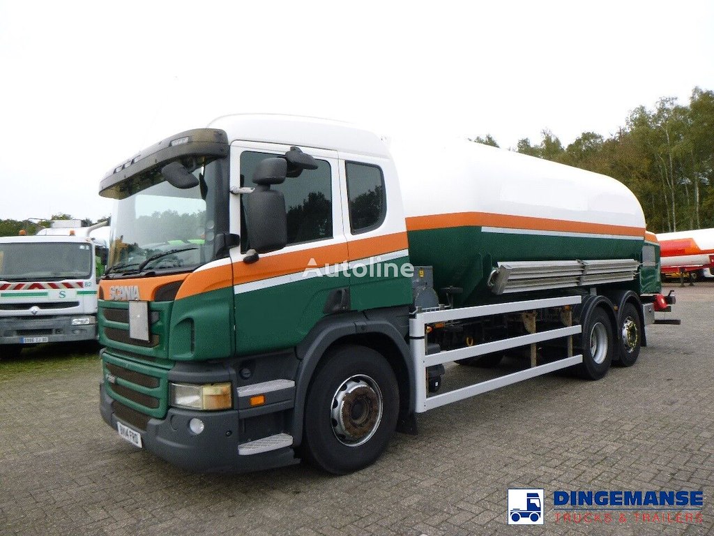 Scania P320 6X2 RHD Argon gas tank 16 m3 kamion za transport gasa