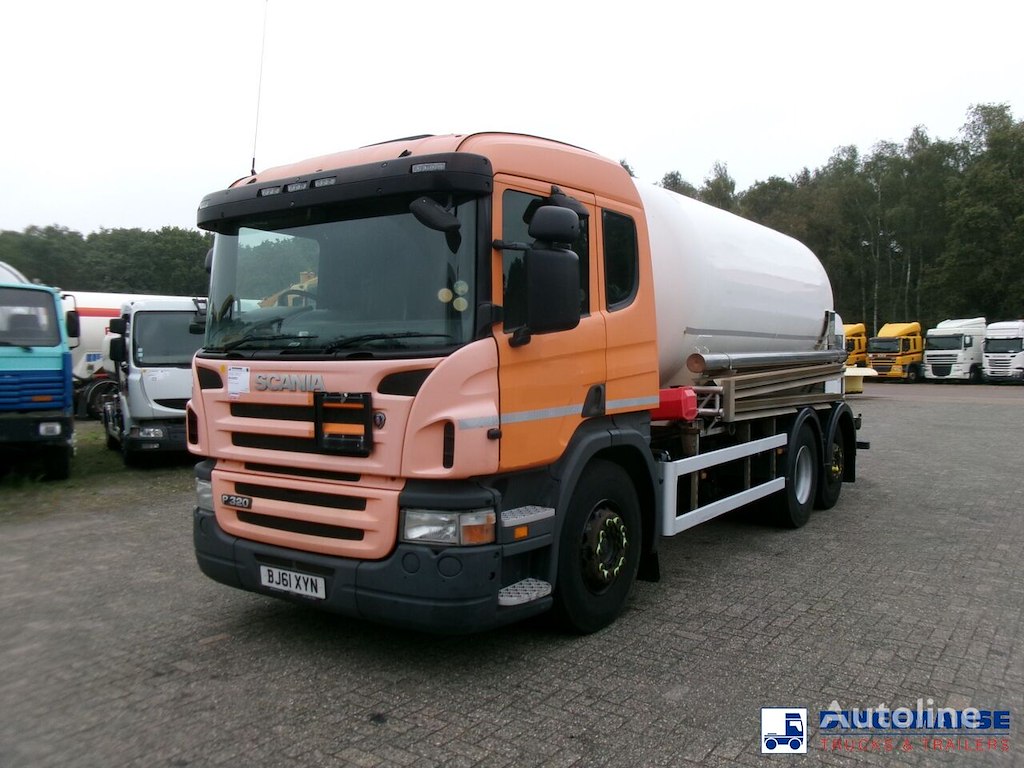 Scania P320 6X2 RHD Argon gas tank 9.4 m3 kamion za transport gasa