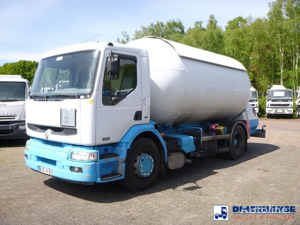 Renault Premium 270.19 4x2 gas tank 19.7 m3 kamion za transport gasa