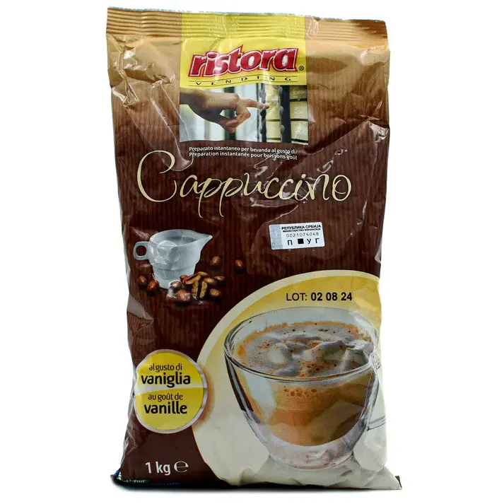 RISTORA Cappuccino Vanilla Instant napitak za kafe aparate, 1kg