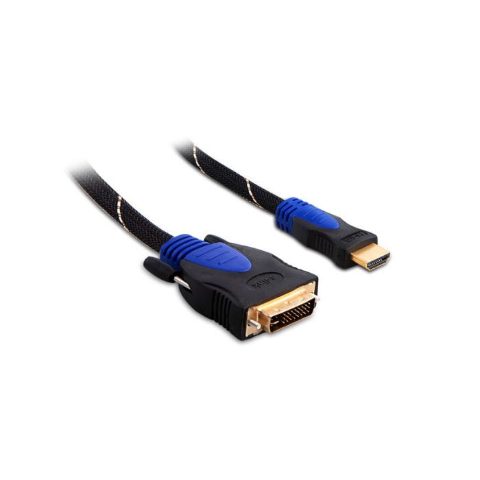 Kabl S-link SLX-310 HDMI na DVI 24 + 1M Gold 1,5m