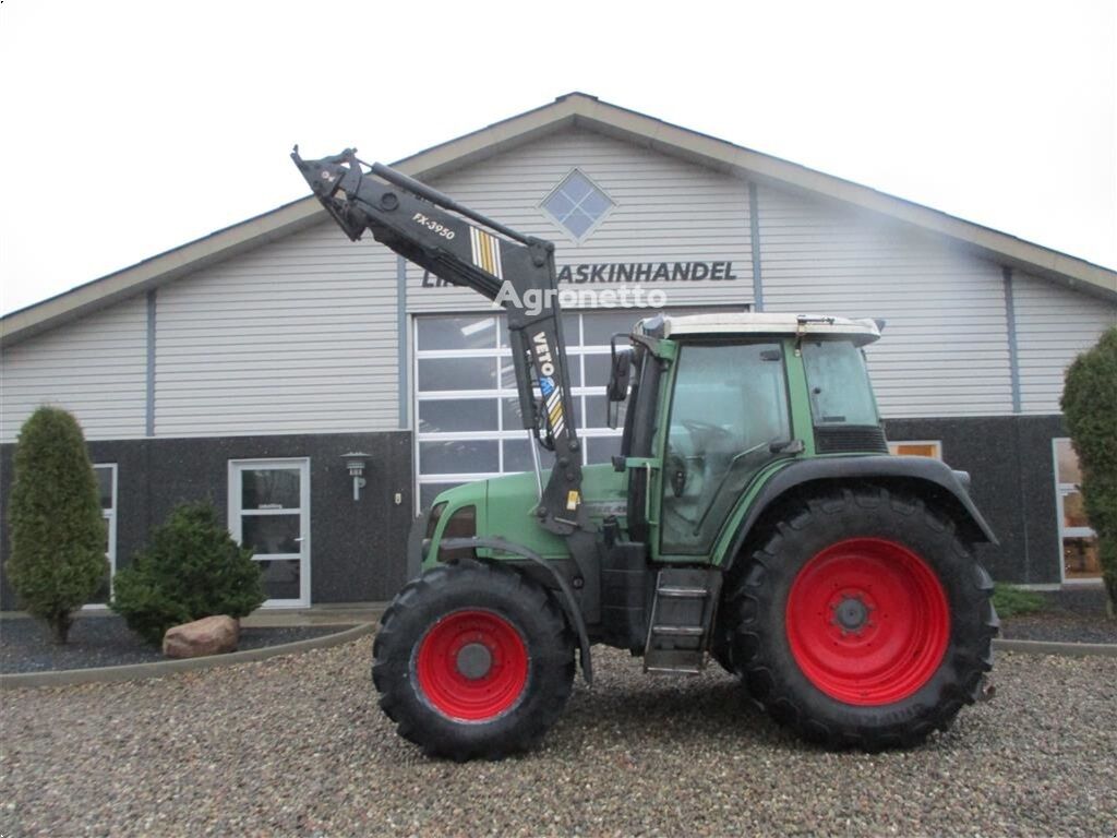 Fendt 410 Vario med frontlæsser traktor točkaš