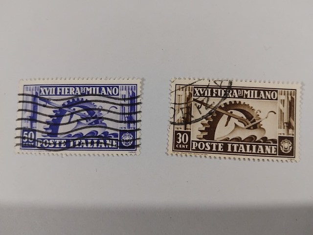 Italija,1936 deo serije, žigosane