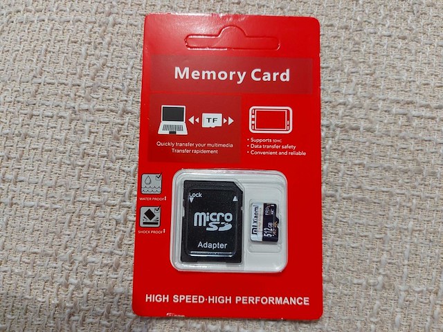 Xiaomi 512GB Micro SD + Adapter - NOVO #1