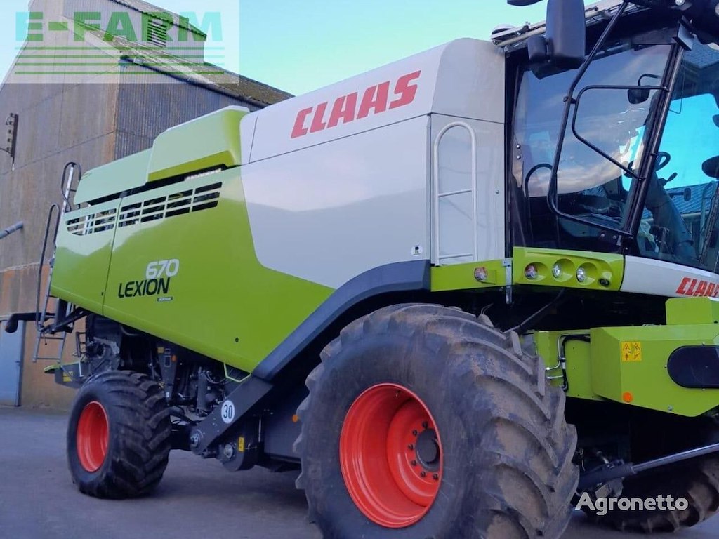 LEXION 670 M 4WD kombajn za žito