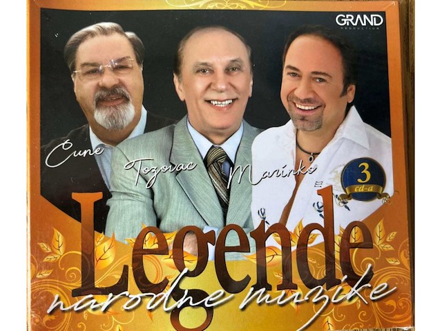 3cd Legende Narodne Muzike (Cune, Tozovac, Marinko)