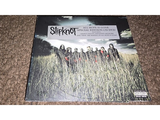 Slipknot - All hope is gone CD+DVD , ORIGINAL