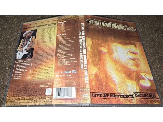 Stevie Ray Vaughan - Live at Montreux 2DVDa , ORIGINAL