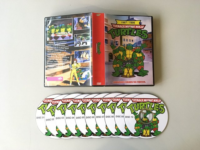 Nindza Kornjace DVD KOLEKCIJA - TMNT