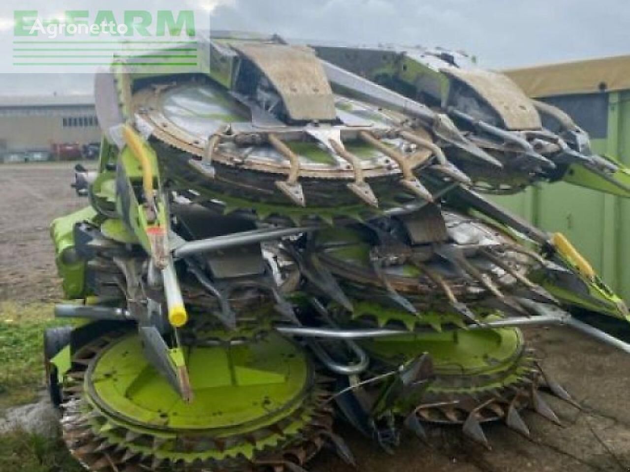 Claas gebr. orbis 750 maisgebiss adapter za žito