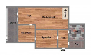 Prodajem Stan-Apartman, Liman 3