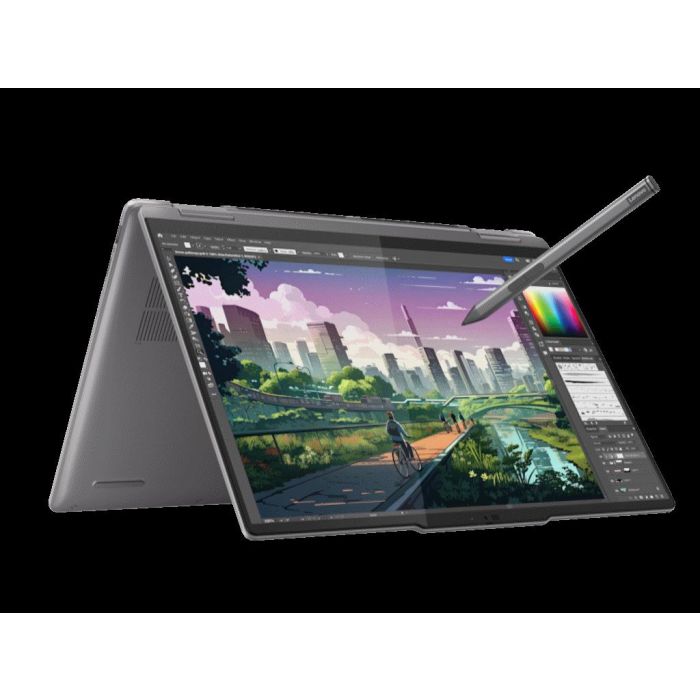 Laptop LENOVO Yoga 7 2in1 14AHP9 DOS/14" WUXGA OLED/Ryzen 7-8840HS/16GB/1TB/backlit SRB/siva