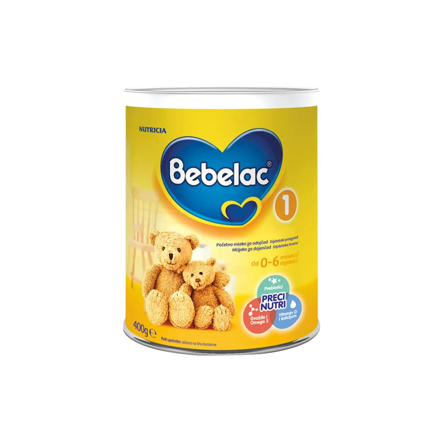 BEBELAC Dohrana za bebe, 0-6m, 400g