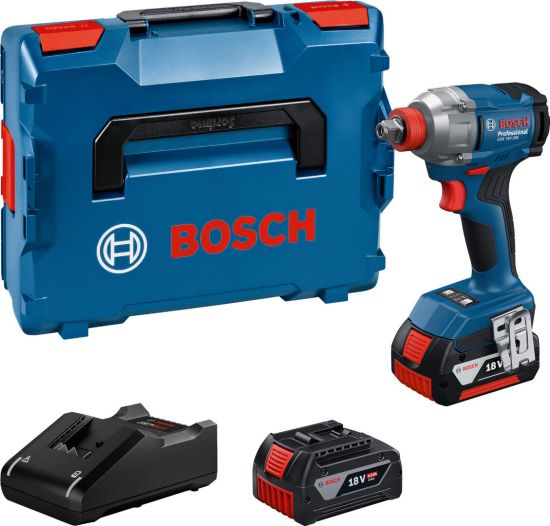 Akumulatorski udarni odvrtač Bosch GDX 18V-285; 2x4,0Ah + punjač + L-BOXX kofer (06019N2102)