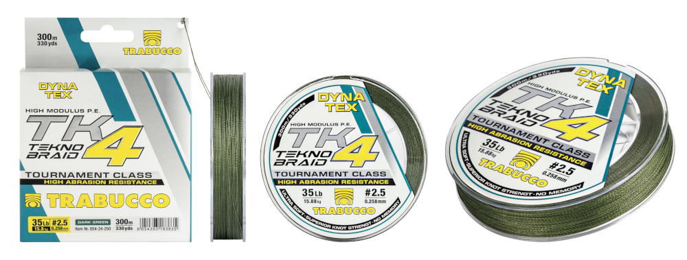 TRABUCCO TEKNO BRAID TK4 300M 0.310MM