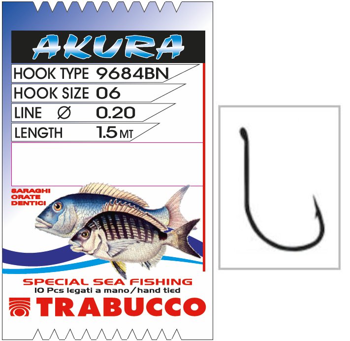 TRABUCCO AKURA ALLROUND SW 9684BN #14 0.16MM