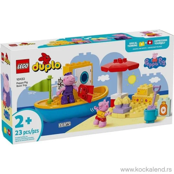 LEGO DUPLO PEPPA PIG BOAT TRIP 10432