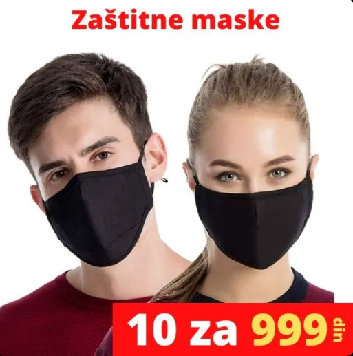 Zaštitne Maske 10 za 999din