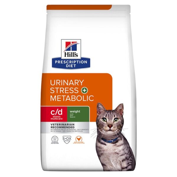 Hill’s Prescription Diet Urinary Care C/D Urinary Stress + Metabolic – 1,5 kg