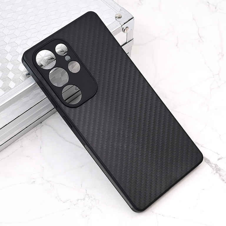 TORBICA CARBON FIBER ZA SAMSUNG S938B GALAXY S25 ULTRA CRNA