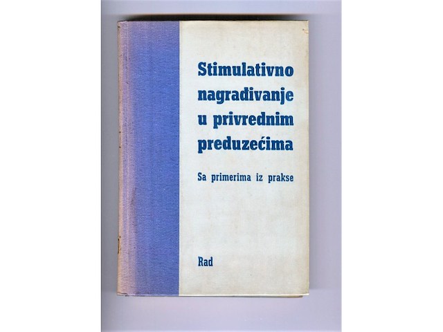 Stimulativno nagrađivanje u privrednim preduzećima