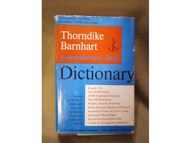 Thorndike Barnhart Comprehensive Desk Dictionary