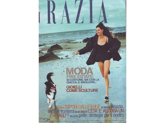 Grazia Italija 5 Septembar 1997 Yamila Diaz Rahi