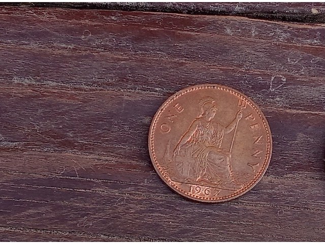 GREAT BRITAIN 1 PENNY 1967