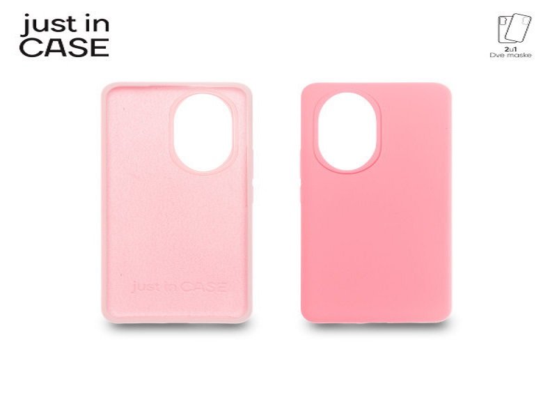 JUST IN CASE 2U1 EXTRA CASE MIX PLUS PAKET MASKI ZA TELEFON HONOR 200 PRO PINK