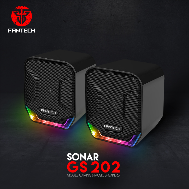 LAPTOP ZVUCNICI FANTECH GS202 SONAR CRNI