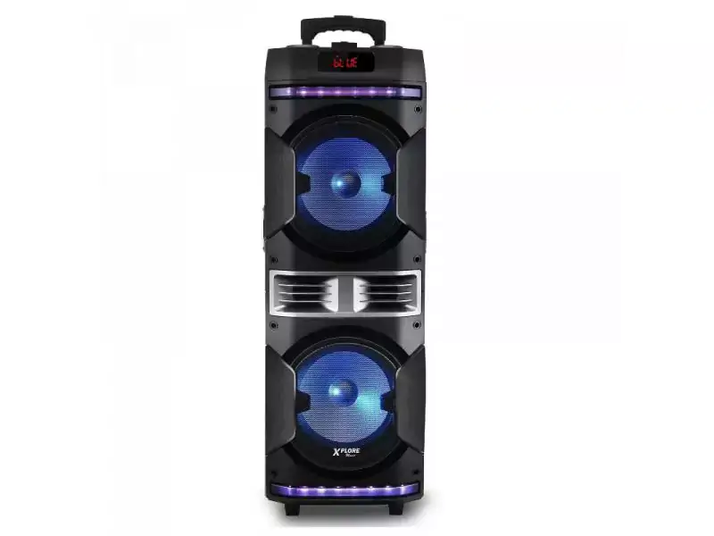 XPLORE KARAOKE SISTEM XP8819 THUNDER 2XMIC/FM/MICROSD/MP3/WMA/USB/BT/AUX 1000 W