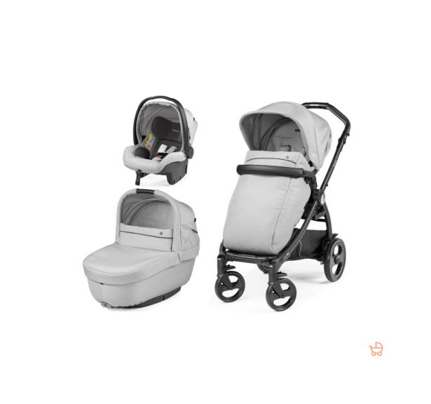 Kolica za bebe 3u1 Peg Perego-Book Smart-Vapor